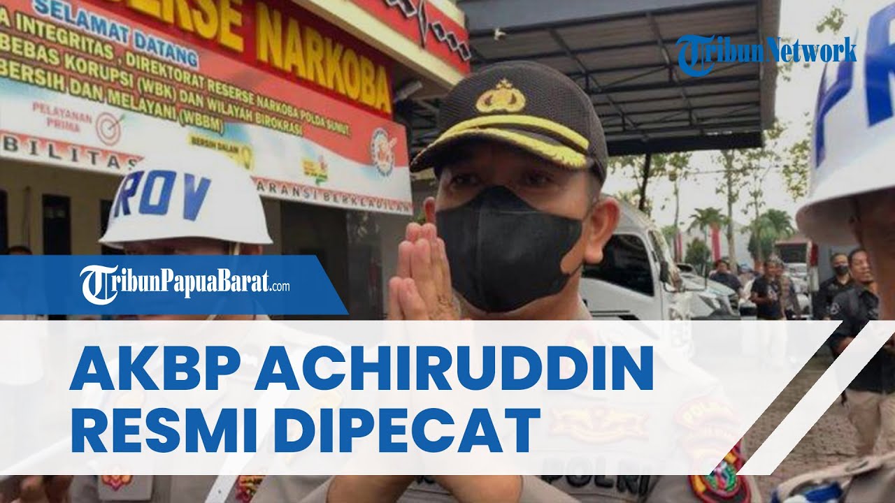 BREAKINGNEWS! AKBP Achiruddin Dipecat dan Ditetapkan Jadi Tersangka Kasus Penganiayaan Ken ...
