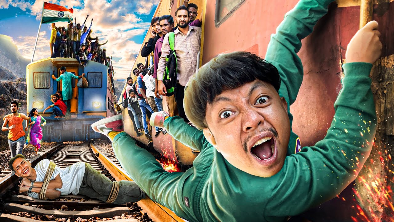 Train Travel ( INDIA ) JACK PAPHO style รถไฟ (อินเดีย) แจ็กแปปโฮ - YouTube