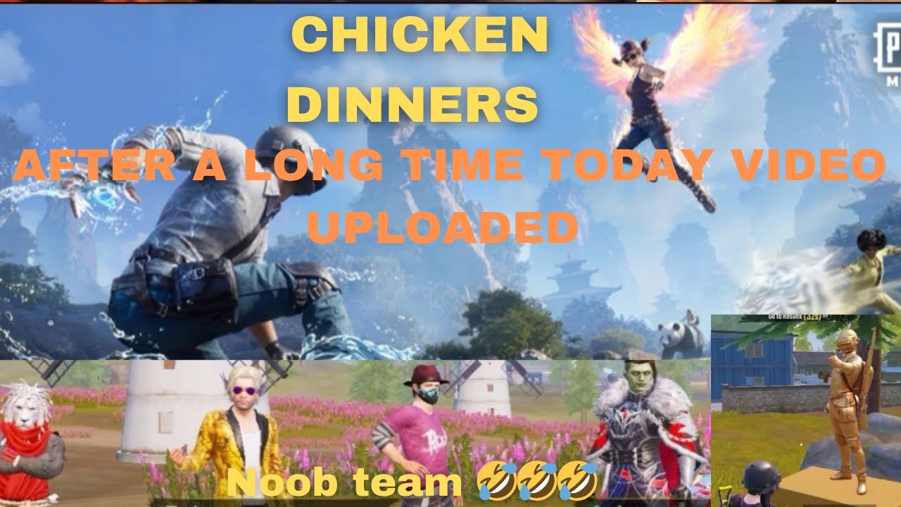 Pubg mobile chicken dinner noob teams 🤣🤣🤣 - YouTube