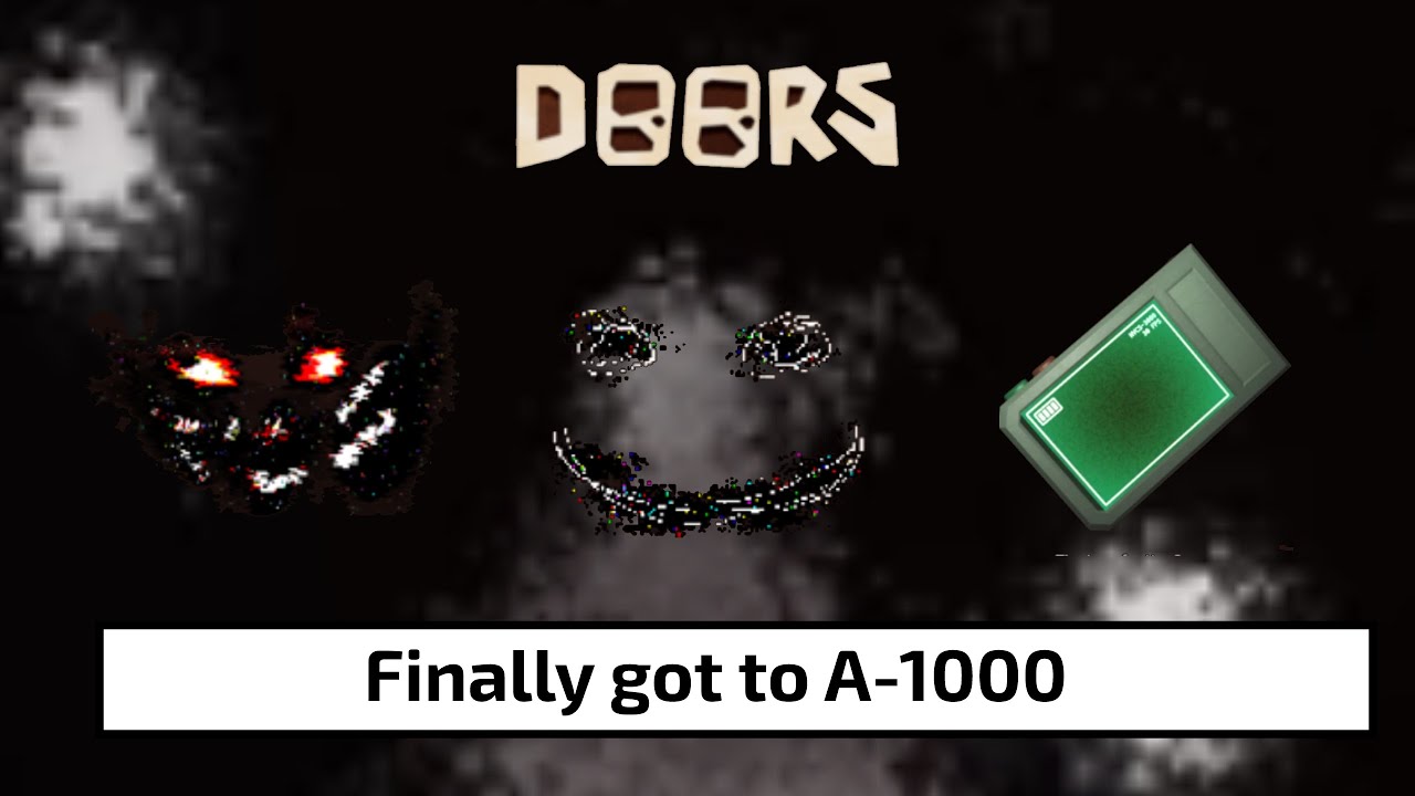 Finally getting to A-1000!!! - Roblox Doors - YouTube