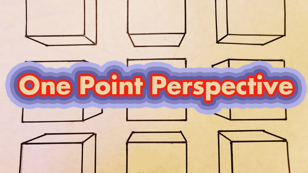 The Basics of One Point Perspective - YouTube