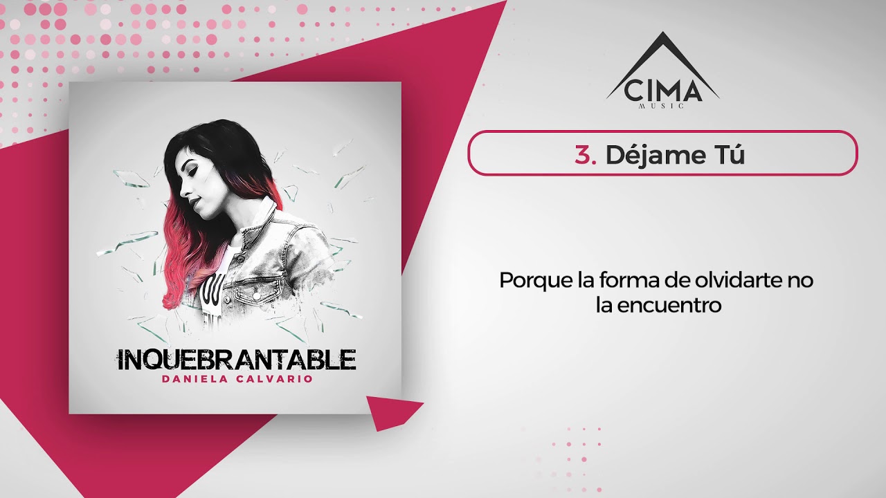 Daniela Calvario - Déjame Tú (Lyric Video) - YouTube