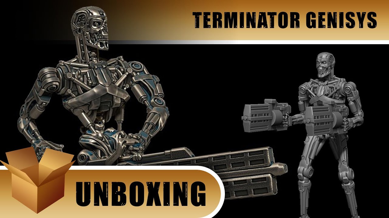 Unboxing: Terminator Genisys Miniatures Game With Alessio Cavatore ...