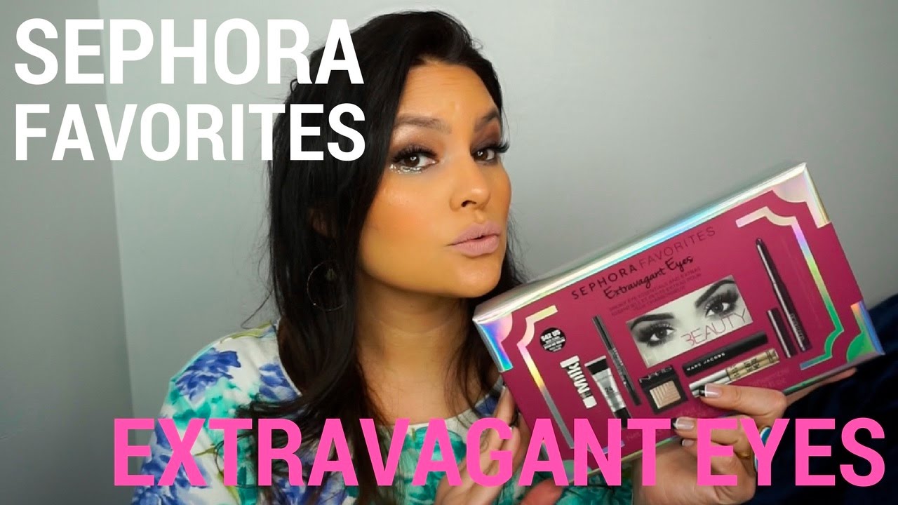 Sephora Favorites Extravagant Eyes Tutorial and Unboxing | Melissa Chee ...