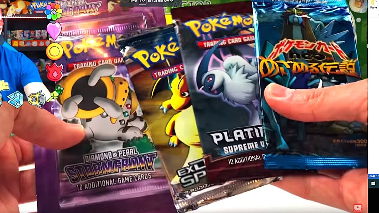 OPENING RANDOM VINTAGE POKEMON PACKS! - YouTube