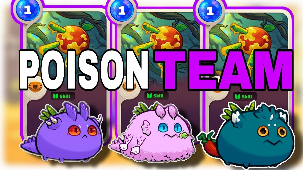 POISON TEAM Axie origin Top leaderboard by Giyu | Sando YGG - YouTube
