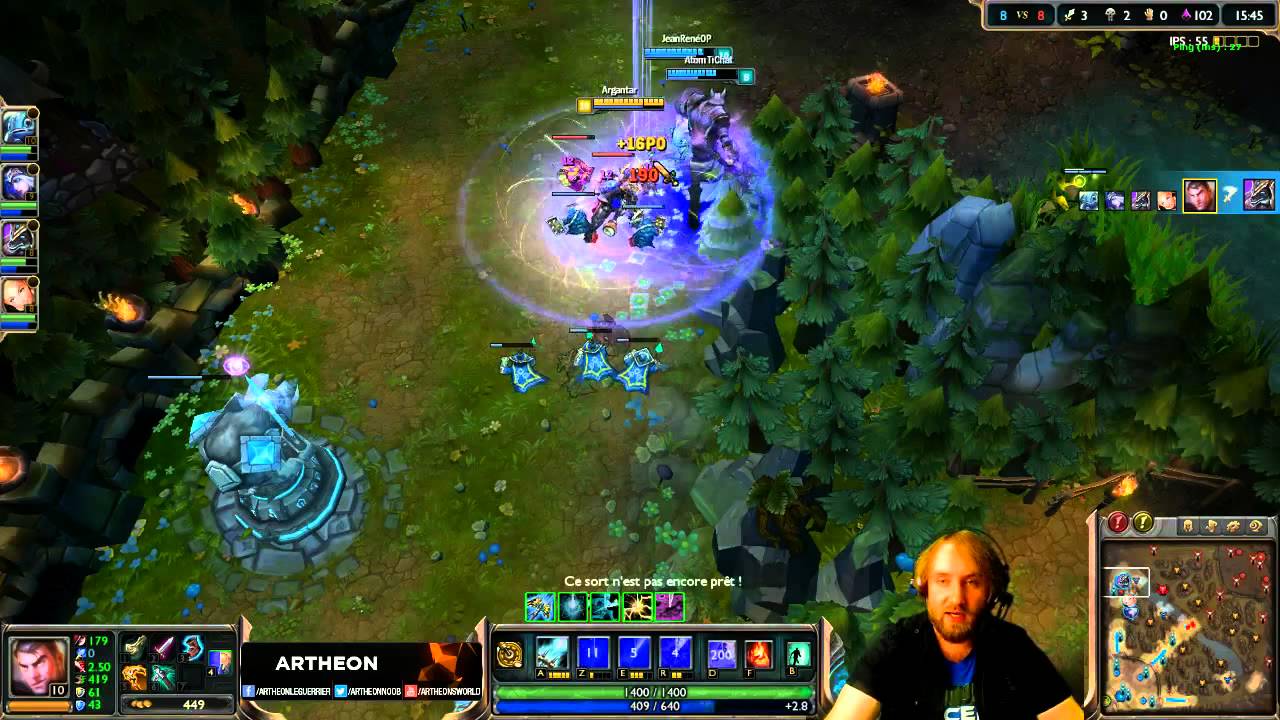 REPLAY LIVE ARTHEON - Jayce TOP S4 ! [League of Legends] - YouTube