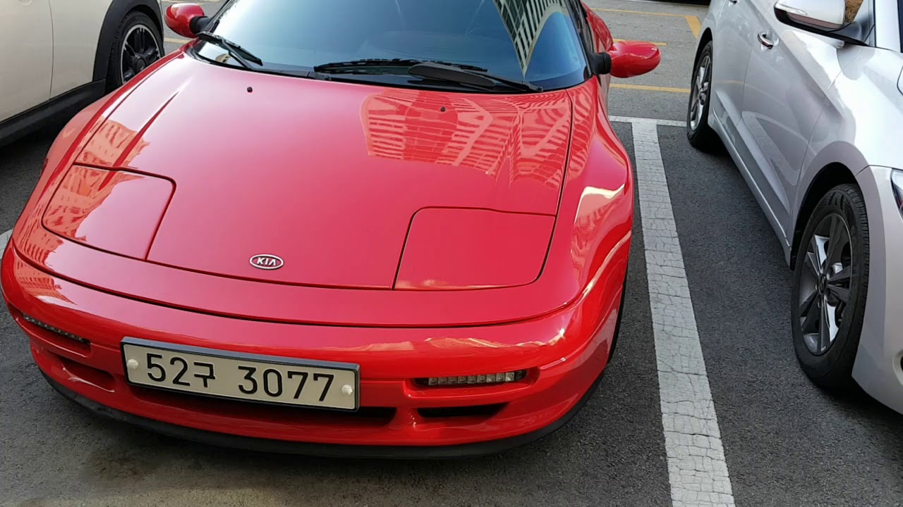Kia Lotus Elan S2, Stunning, red hot! 기아 로터스 엘란 - YouTube