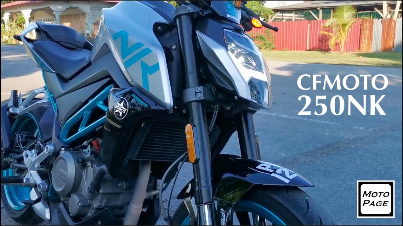 2019 CFMOTO 250NK - Startup, Exhaust Sound, Walkaround Video | MotoPage ...