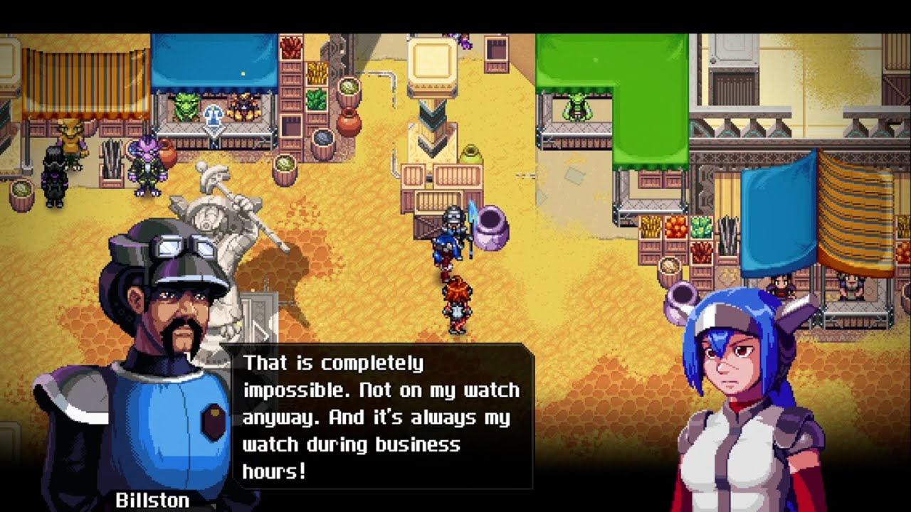 CrossCode: Part 15 - Dolla Dolla Billston - YouTube