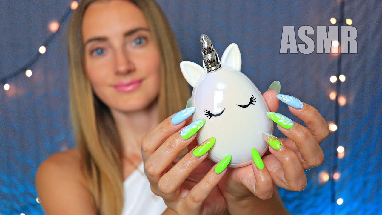 ASMR Fast Tapping LONG NAILS Random objects | АСМР - YouTube
