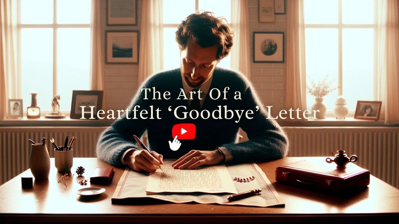 The Art of a Heartfelt Goodbye Letter - YouTube