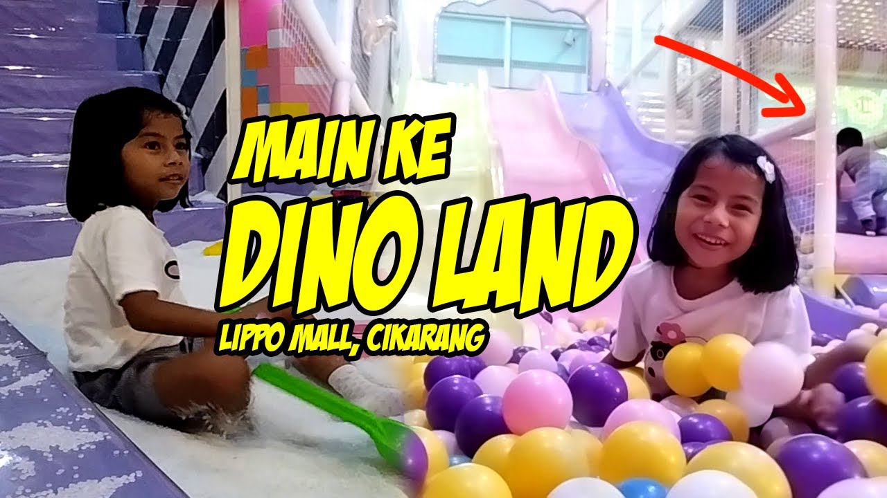 Asiknya main di Dino Park Lippo Cikarang - YouTube