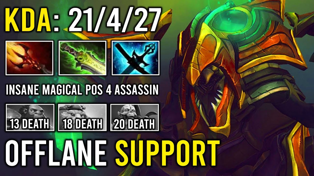 How to Play Support Nyx Assassin on Offlane with Dagon Level 5 ...