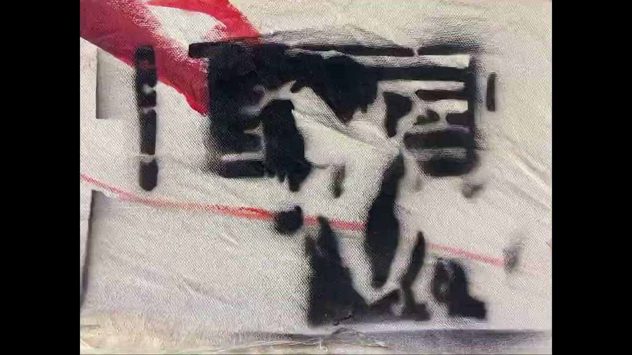 spray paint animation - YouTube