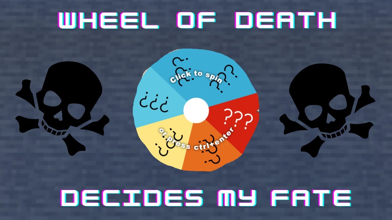 Wheel Of Death Decides My Fate | Roblox Skywars - YouTube