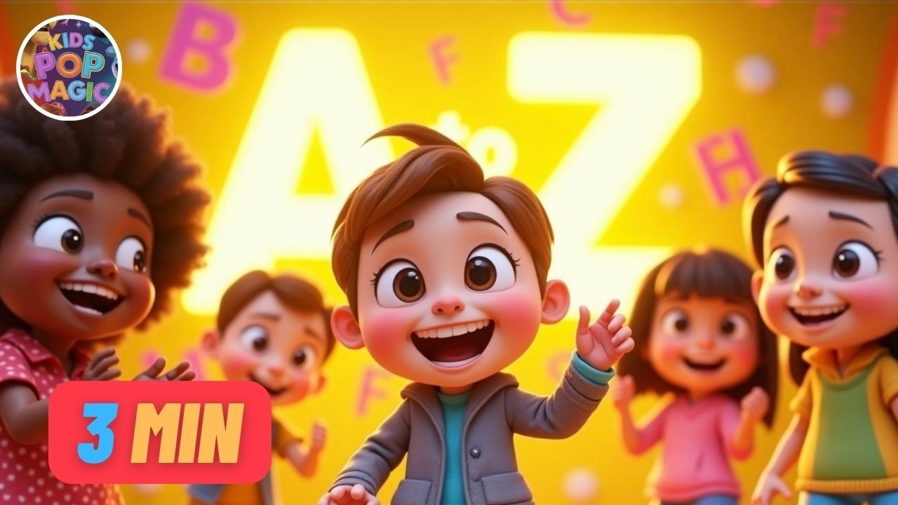 Learn the ABC Song! A to Z Phonics for Kids | Nursery Rhymes - YouTube