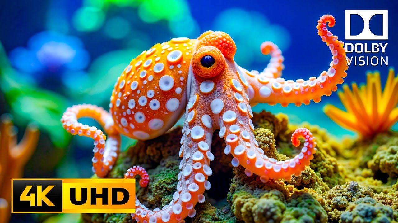 Ocean Dreams 4K 🌊 Relaxing Waves & Soothing Underwater Scenes - YouTube