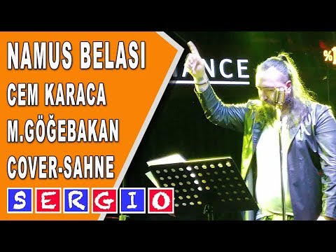 NAMUS BELASI COVER ( Murat Göğebakan, Cem Karaca, Sergio Gürlek Canlı Sahne Performansı )