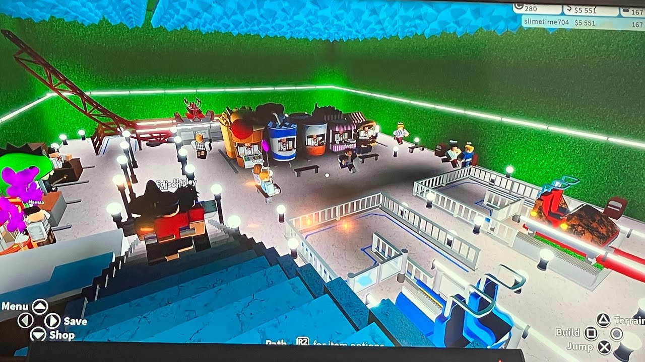 How to make a money farm in theme park tycoon 2!! - YouTube