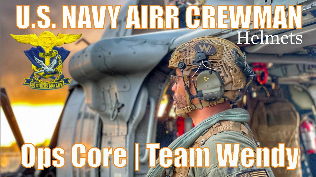 Team Wendy | Ops Core Bump Helmets. US Navy AIRR Setup - YouTube