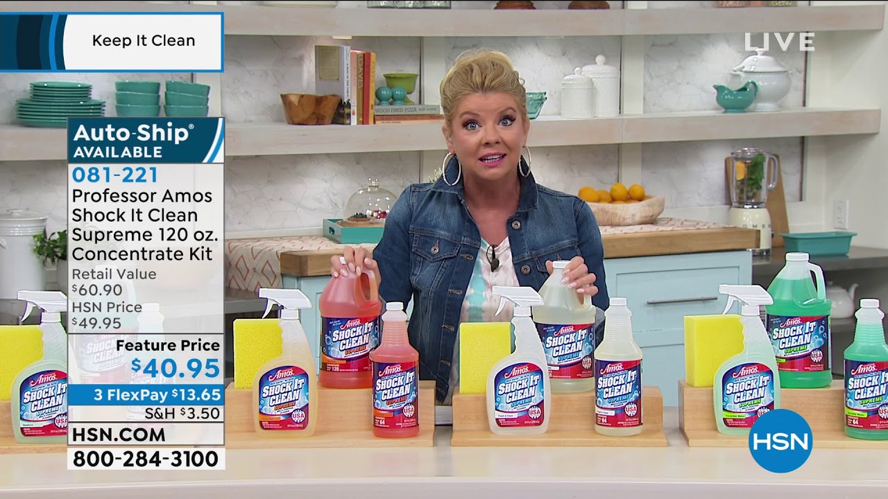 Professor Amos Shock It Clean Supreme 120 oz. Concentrat... - YouTube