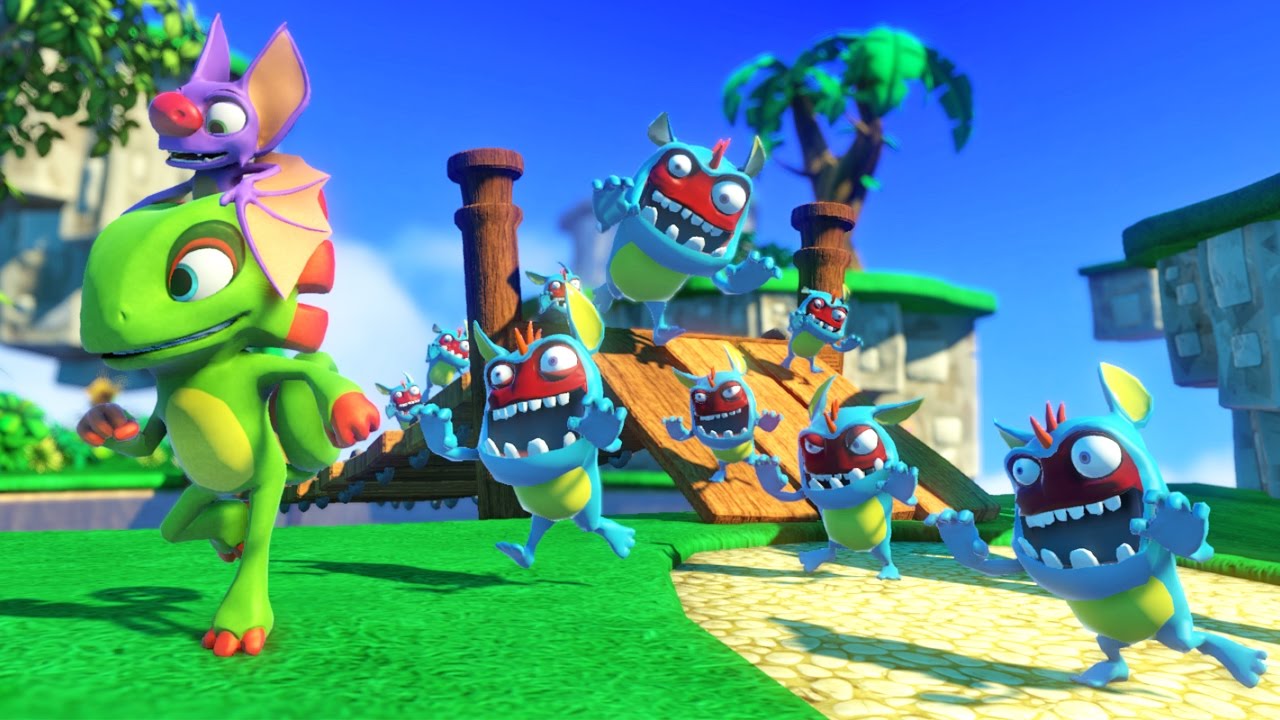 Yooka-Laylee: Primeira Gameplay - PS4 / Xbox One - YouTube