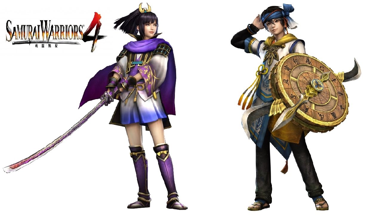 SAMURAI WARRIORS 4: Hanbei Takenaka & Ranmaru Mori (Rare Weapons) - YouTube