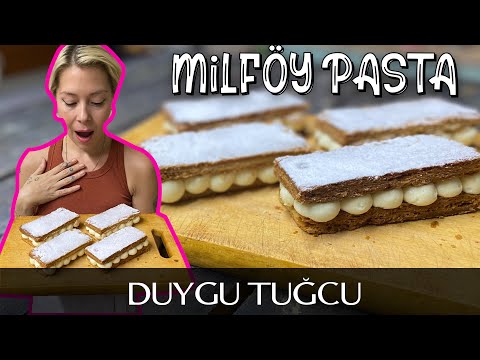 Mille Feuille (MİLFÖY - NAPOLYON) Pasta Nasıl Yapılır🇫🇷| TÜM PÜF NOKTALARIYLA | Chef Duygu Tugcu