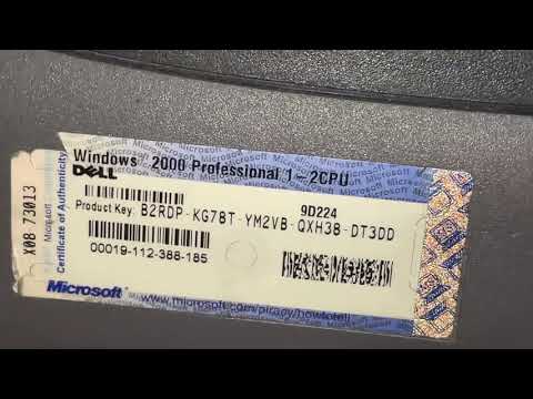 Free windows 2000 product key - YouTube