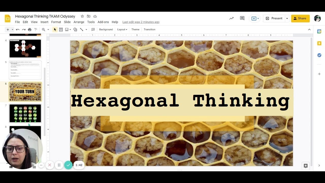 Hexagonal Thinking on Google Slides - Piper's Office Hours: Piper's ...