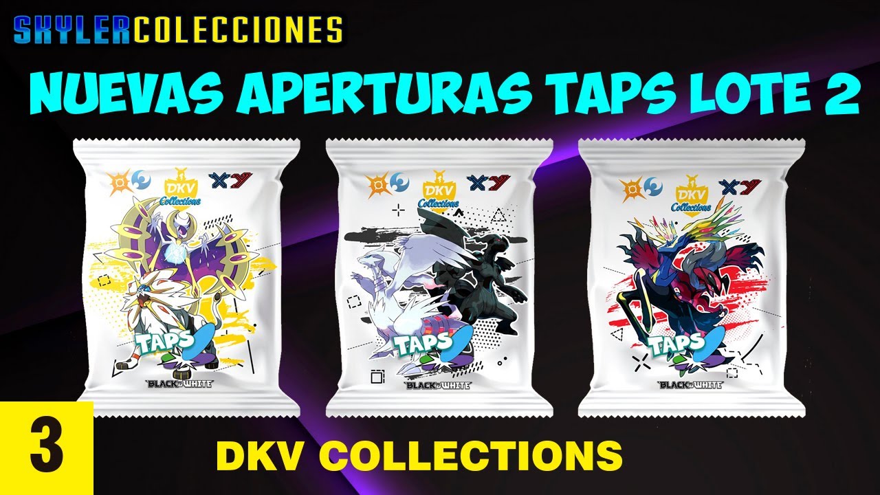 NUEVAS APERTURAS TAPS LOTE 2 POKEMON PARTE 3 – DKV COLLECTIONS | SKYLER ...