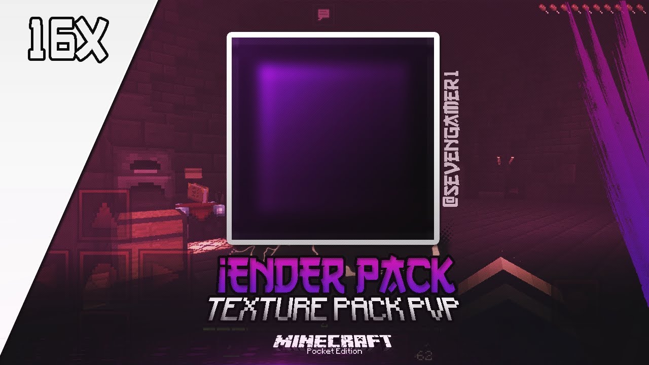 !Ender Pack [16x] Texture Pack PvP [Minecraft Pocket Edition 1.5] - YouTube