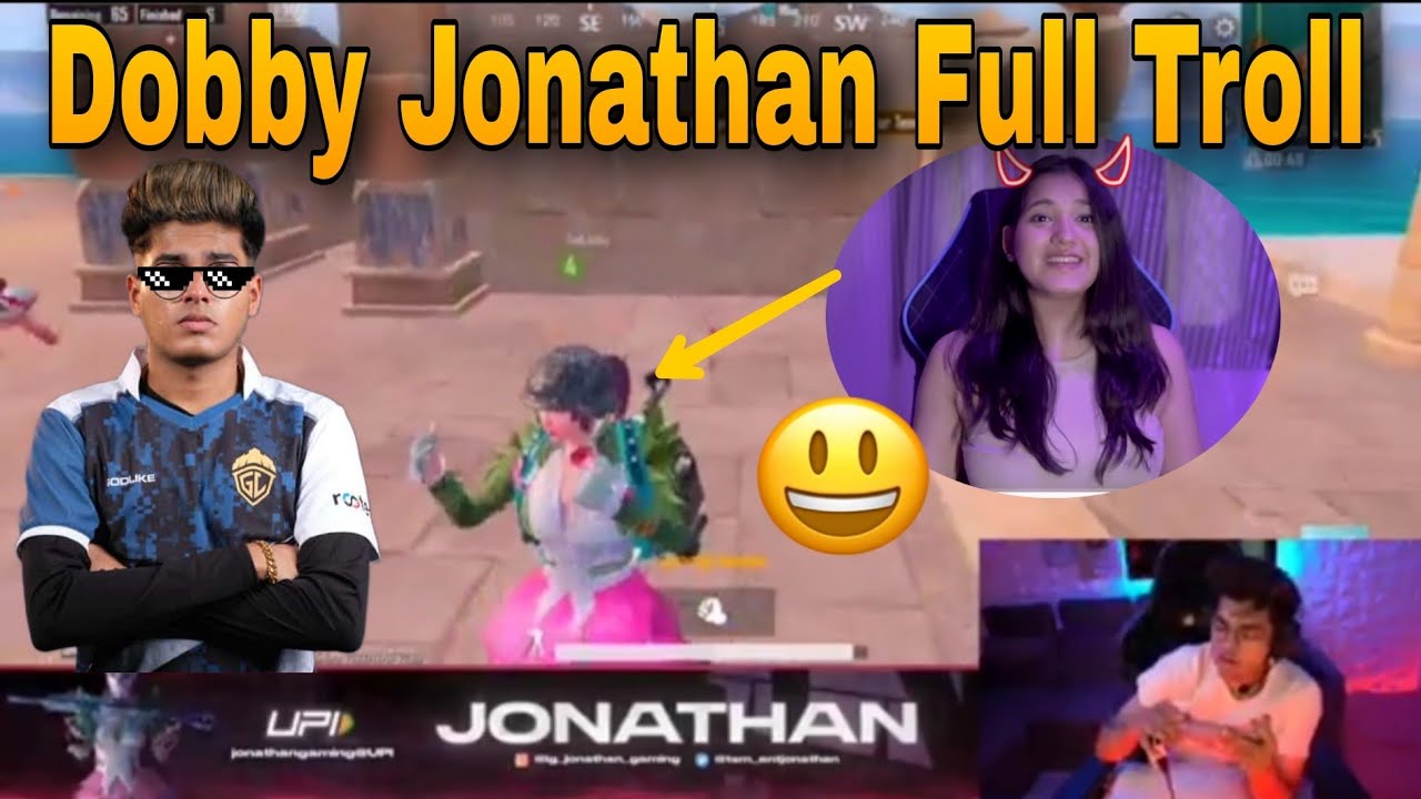 Dobby Jonathan Full Troll BGMI - YouTube