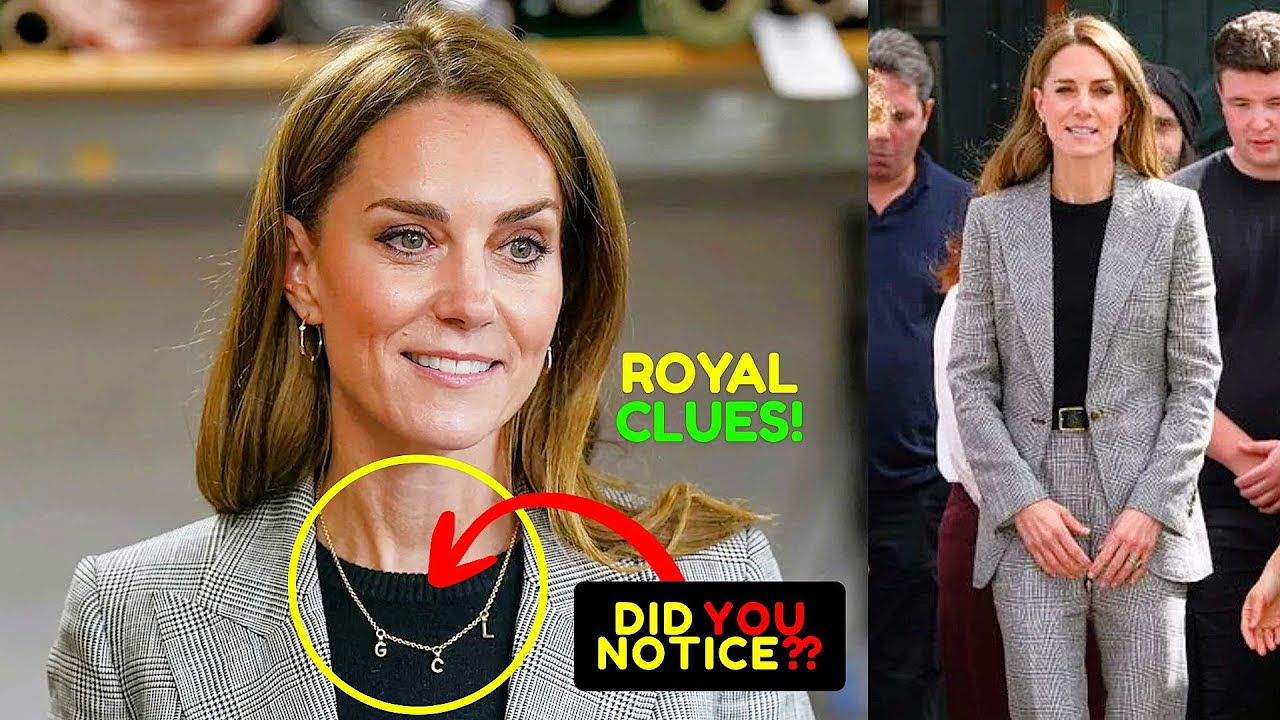 Kate Middleton Drops Hidden Royal Clues In Stunning Outfit! - YouTube