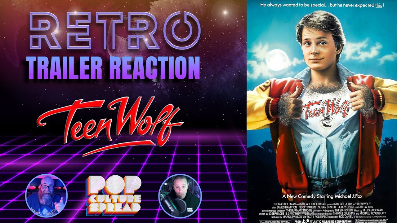 Teen Wolf Retro Trailer Reaction 1985 - YouTube