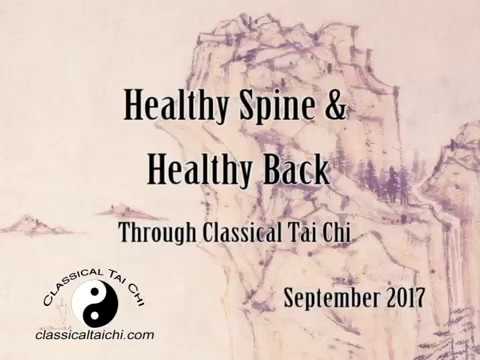 Tai Chi Exercises for Lower Back Pain. Improve Your Spine & Back