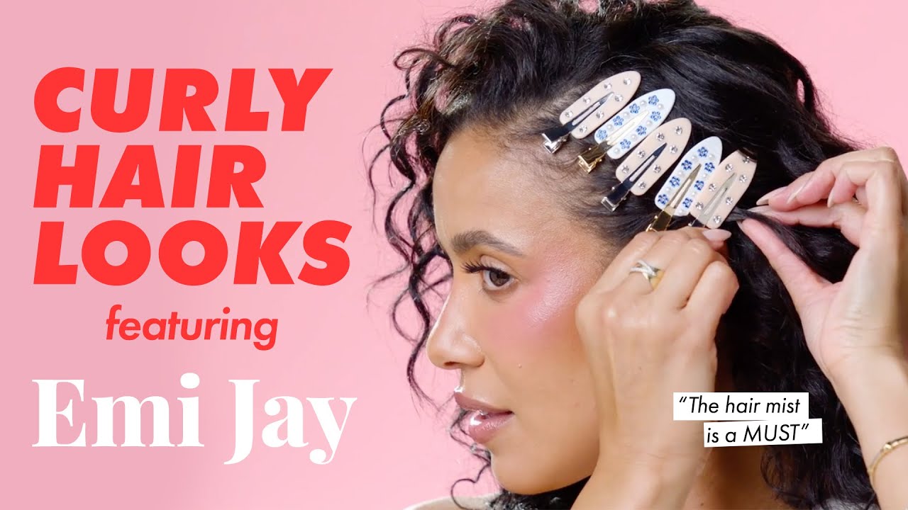 Day to Night Curly Hairstyles feat. Emi Jay | Sephora - YouTube