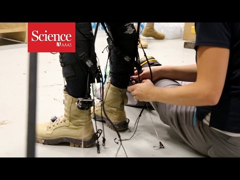 Testing A Soft Exoskeleton | Safe Videos for Kids