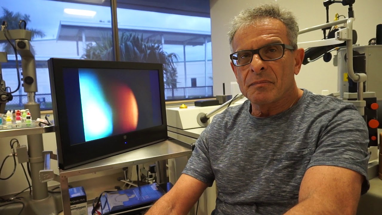 Eye Floater Laser Vitreolysis Patient of Scott Geller MD - YouTube