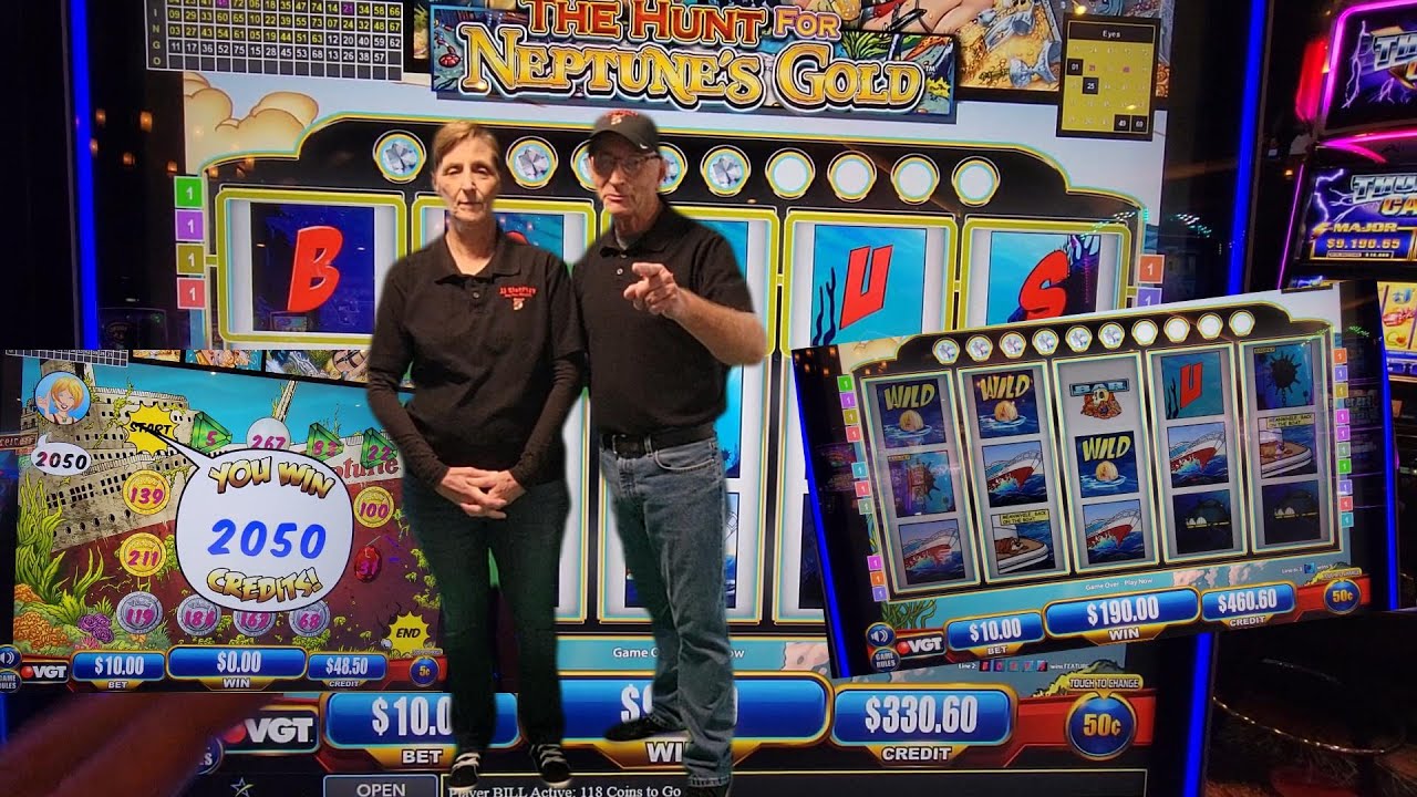 The Hunt For Neptunes Gold * #casino #slots - YouTube
