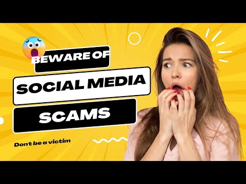 Beware of SOCIAL MEDIA SCAMS 👍 Don't be a Victim 👍🙂 - YouTube