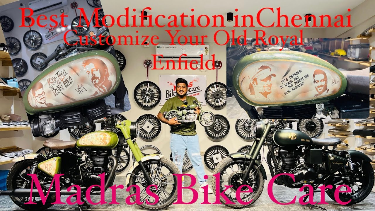 Best Royal Enfield Modification , Customize your Old Bullet , Customs ...