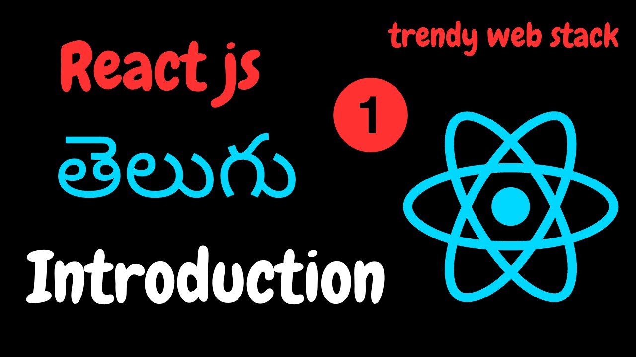 React Js Introduction In Telugu Telugu Coding Reactjavascript 5705