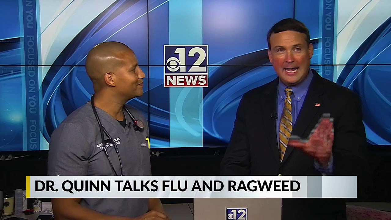 Dr. Timothy Quinn WJTV Interview Flu and Ragweed Allergy - YouTube