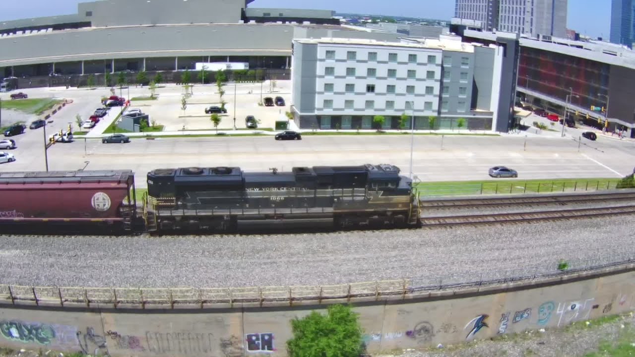 The New York Central Heritage Unit and SLWC! Trains in Oklahoma City ...