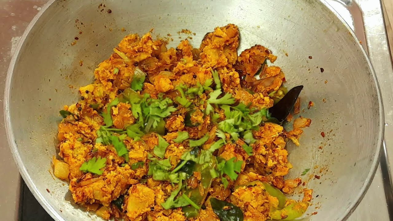 Kanda Pidupu | Yam Fry | Kanda Vepudu | Kandagadda Fry Recipe in Telugu ...