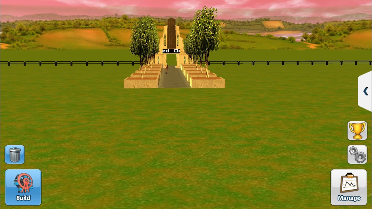 Let’s Play Rollercoaster Tycoon 3 IOS Episode 1 Park Entrance - YouTube