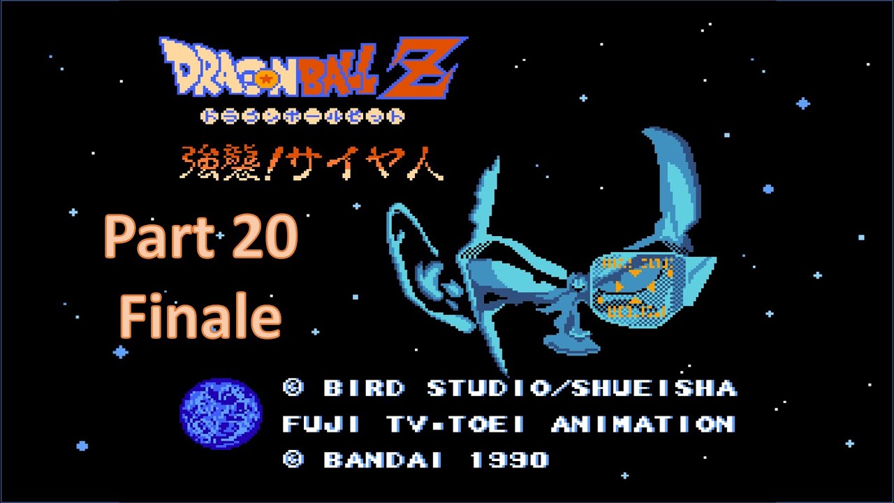 (NES) Dragon Ball Z: Kyoushuu! Saiyajin - Part 20 Finale - Vegeta / End ...