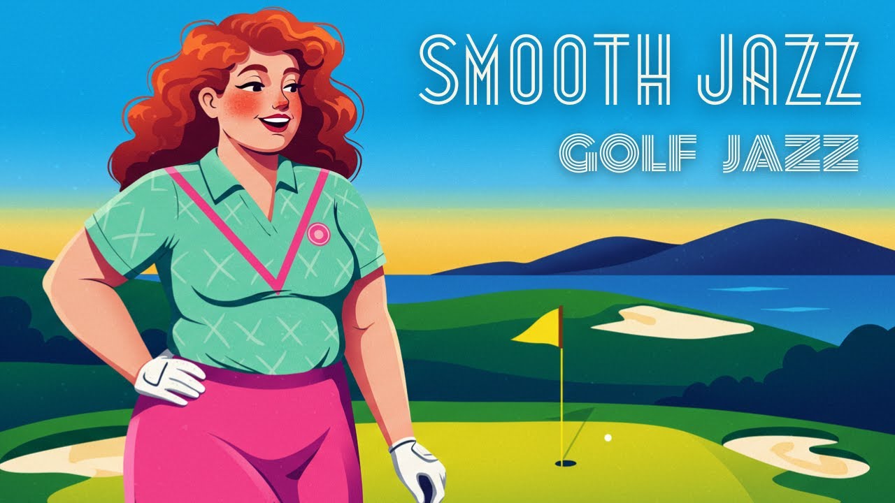 Smooth Jazz Graceful Vibes | Golf Course & Mid-Century Modern Digital ...